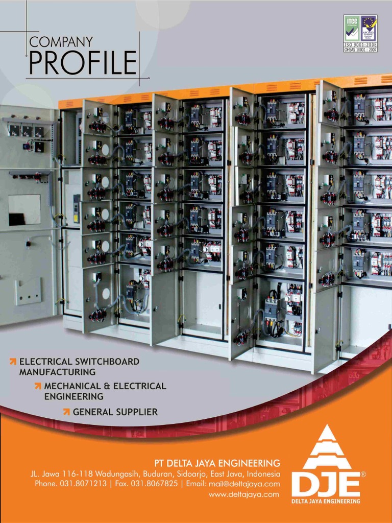 PT. Delta Jaya Engineering - Katalog & Compro DJE | PDF