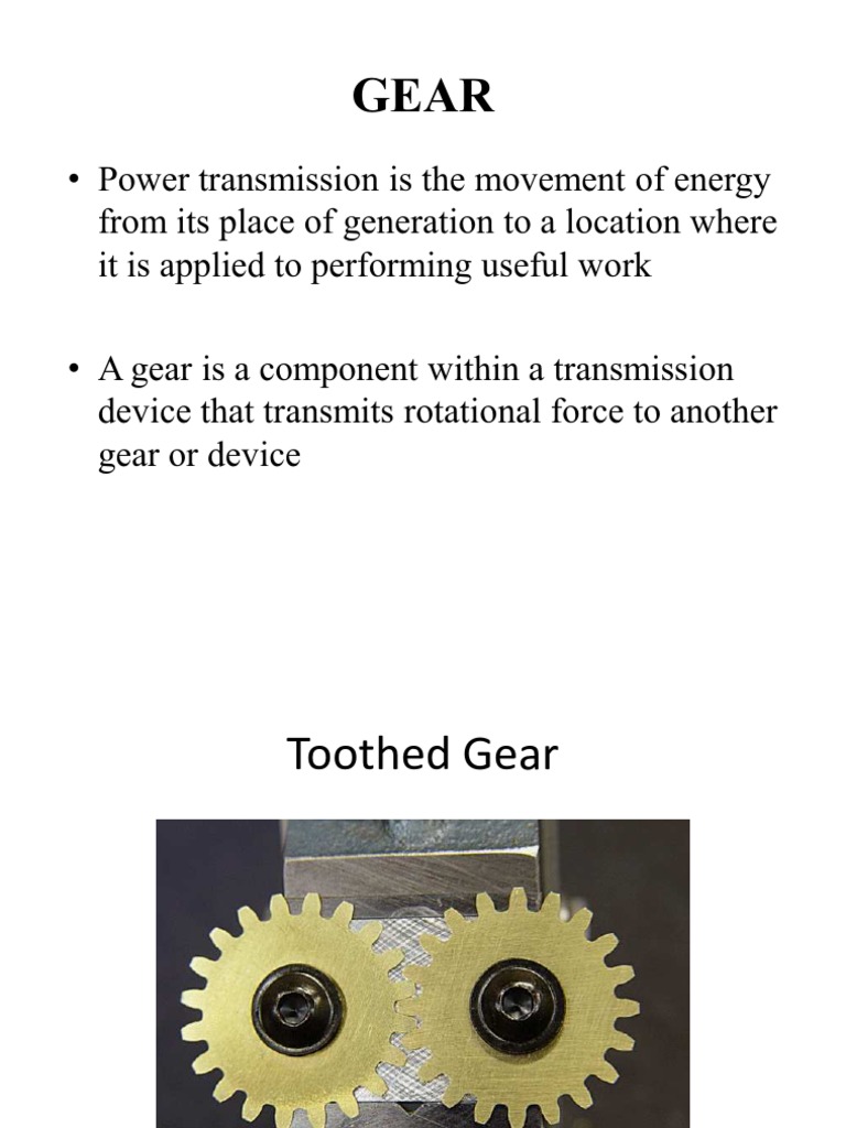Toothed Gearing | PDF | Gear | Classical Mechanics