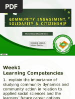Module 3 - Principles of Community Development | PDF | Community ...