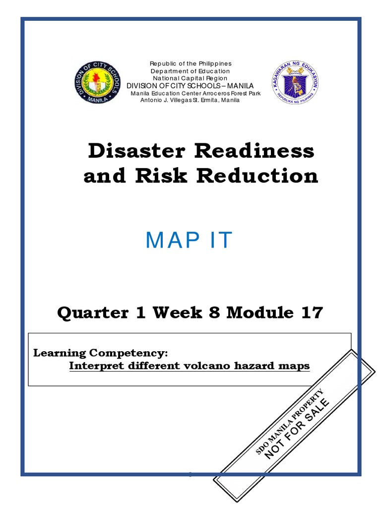 Disaster Readiness and Risk Reduction: Map It | Download Free PDF ...