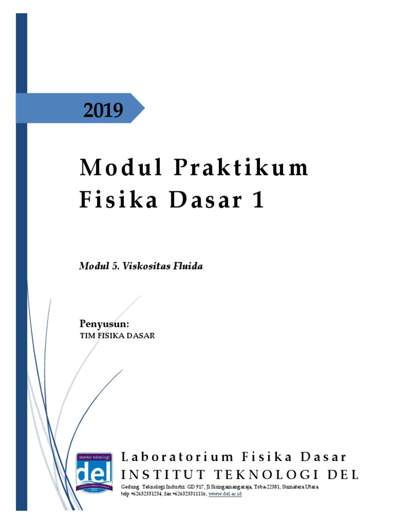Modul 5 - Viskositas Fluida | PDF