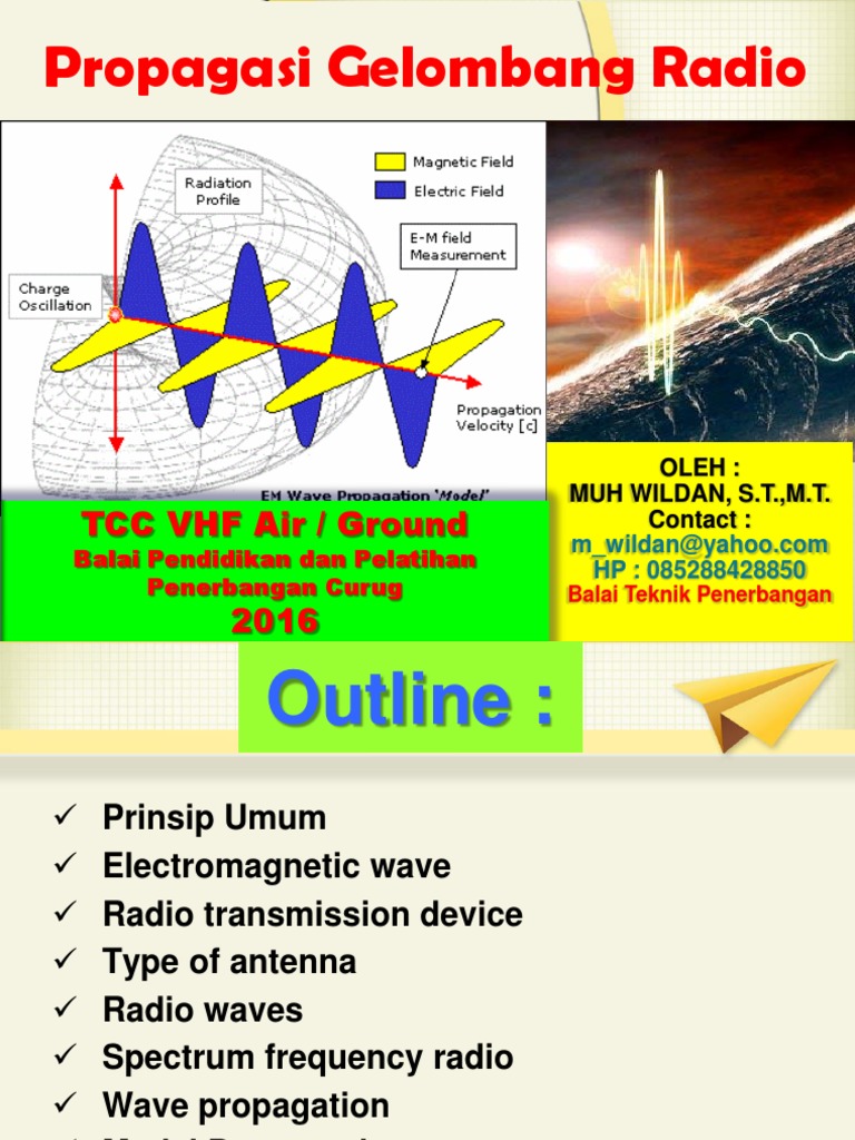 Materi4 - Propagasi Radio - Refreshing - VHF - AG | PDF