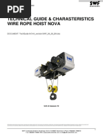 SWF Electric Chain Hoist Manual | PDF | Transmission (Mechanics) | Mass ...