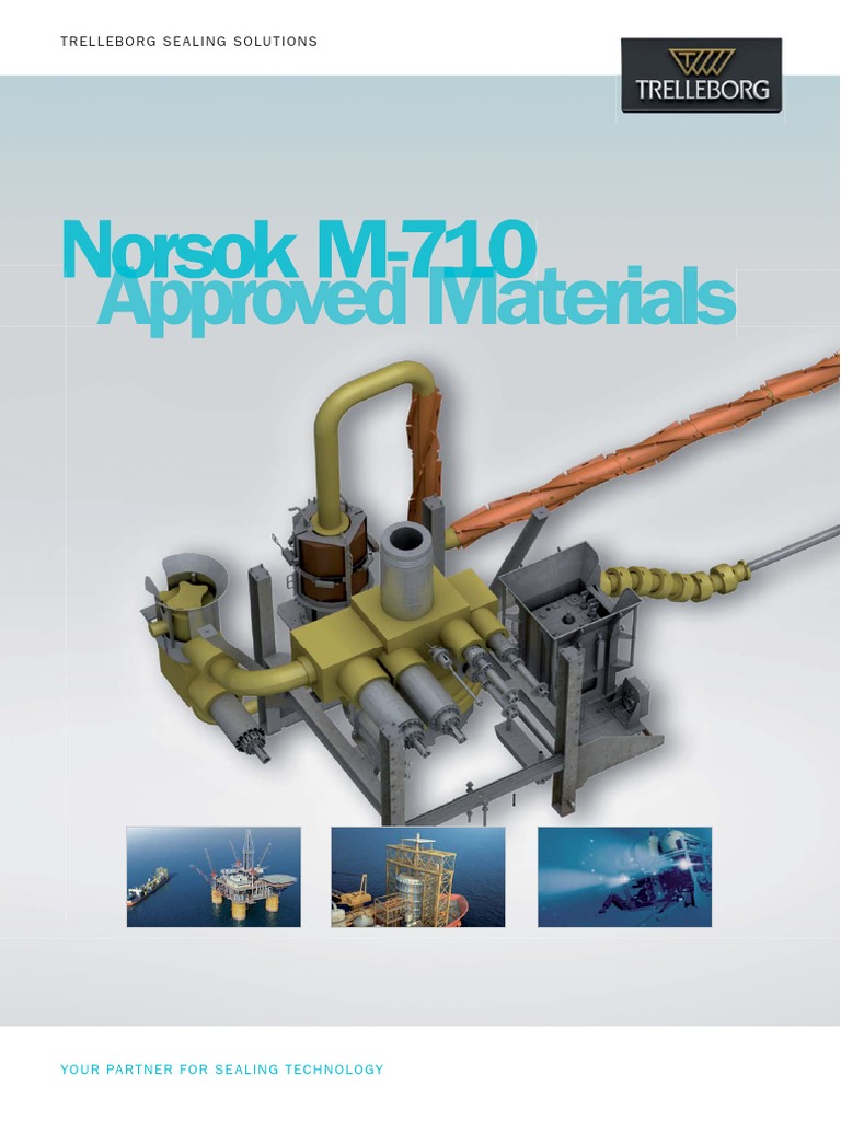 NORSOK M710 Approved Materials | PDF | Gases | Physical Chemistry