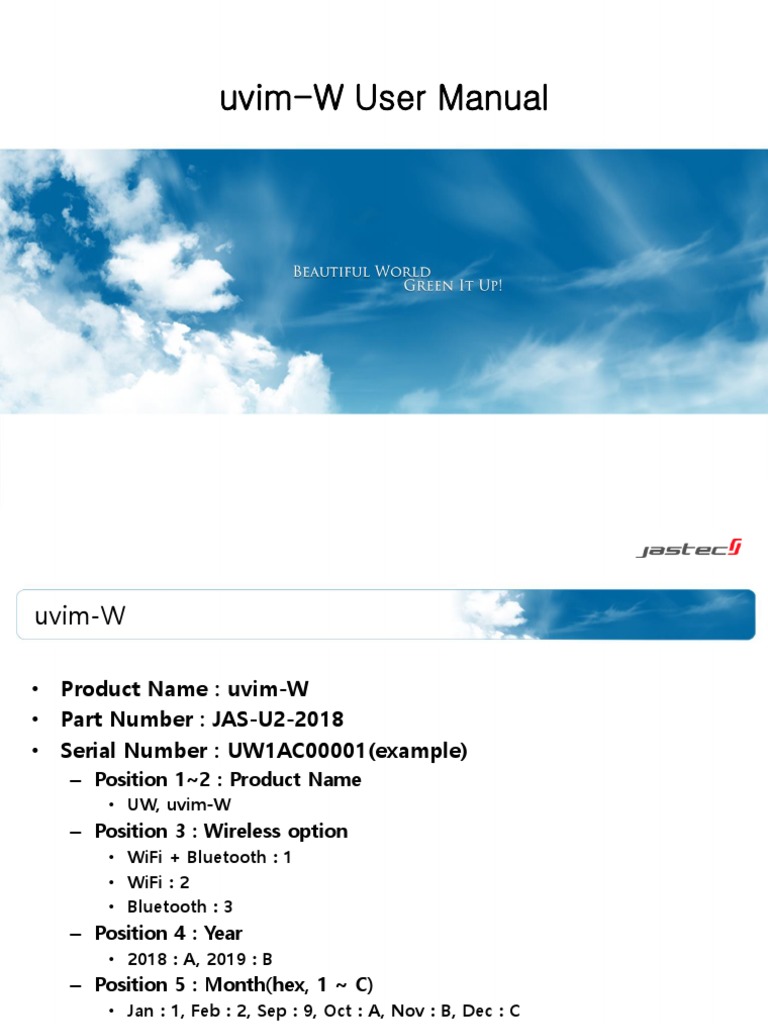 Uvim-W User Manual | PDF | Usb | Device Driver
