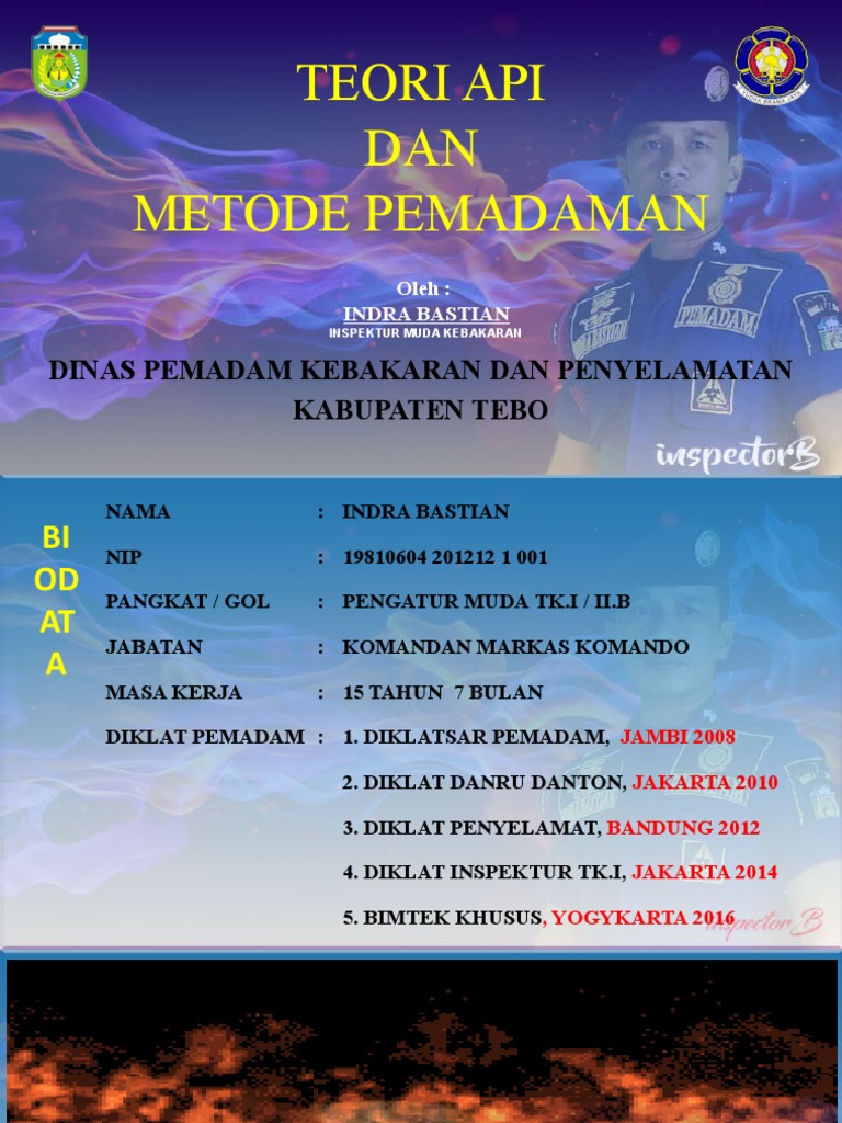 Teori Dasar API Dan Teknik Pemadaman | PDF