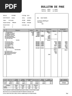 Bulletin de paie Maroc 2025 | PDF | Bulletin de salaire (droit français ...