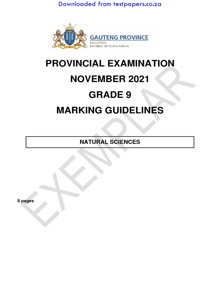 Natural Science Grade 9 | PDF | Rock (Geology) | Water