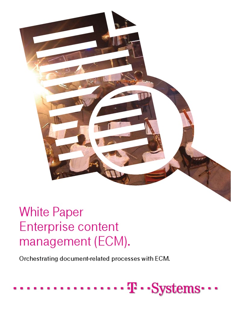White Paper - Enterprise Content Management | PDF | Business Process Management | Metadata