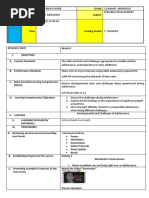 Mountaineering Lesson Plan in Pe 12 | PDF | Hiking | Lesson Plan