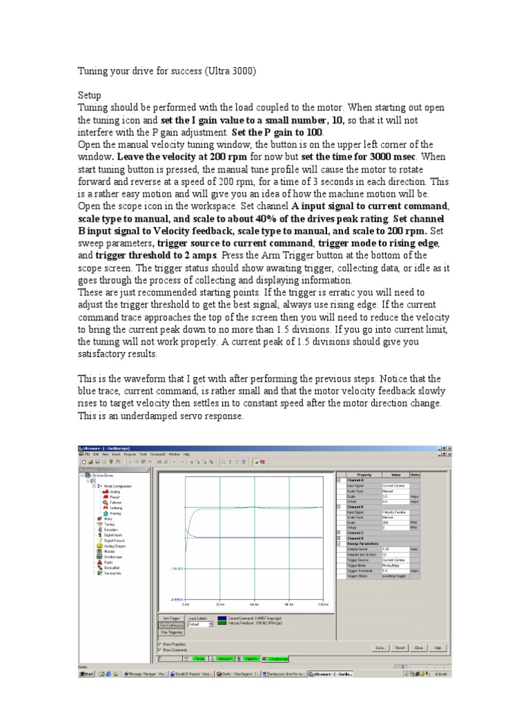 Tuning Your Drive For Success | PDF | Feedback | Electrical Engineering