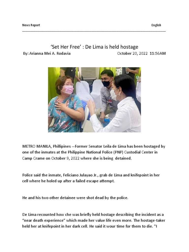 News Report (English) | PDF