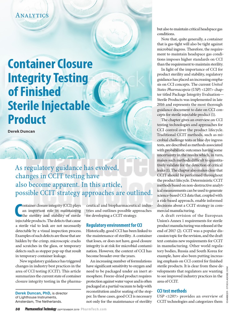 pt0919 038-041 Analytics Containerclosuretesting | PDF | Life Cycle ...