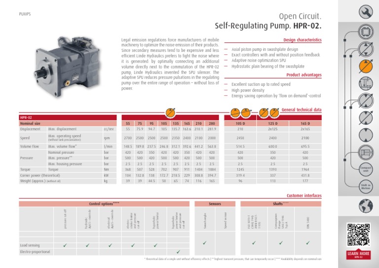 HPR 02 Linde | PDF | Pump | Mechanical Engineering