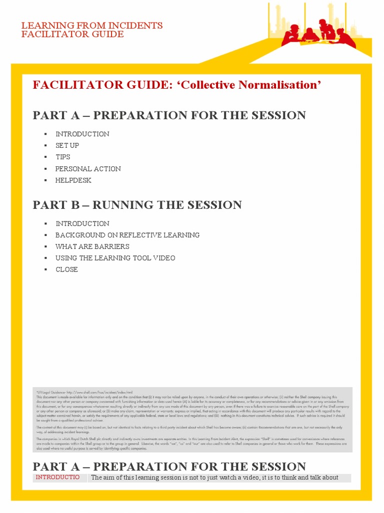 Collective Normalisation Facilitator Guide | PDF | Learning | Emergency