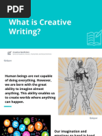 Creative Writing Humss 12 Lesson 1 q1 Prelim | PDF | Proofreading ...
