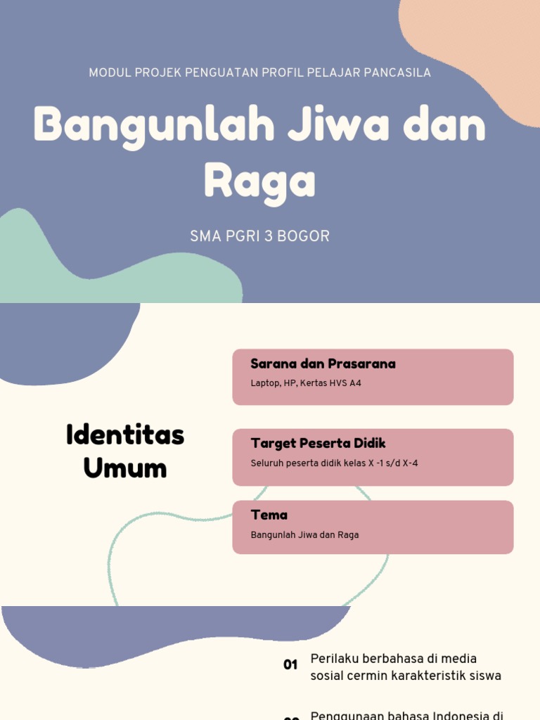 Modul Bangunlah Jiwa Dan Raga | PDF