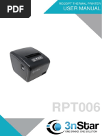 Thermal Receipt Printer RONGTA TECHNOLOGY RP80 | PDF | Printer (Computing) | Ac Power Plugs And ...