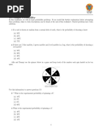Probability Worksheets Grade 8 Worksheet 1 | PDF