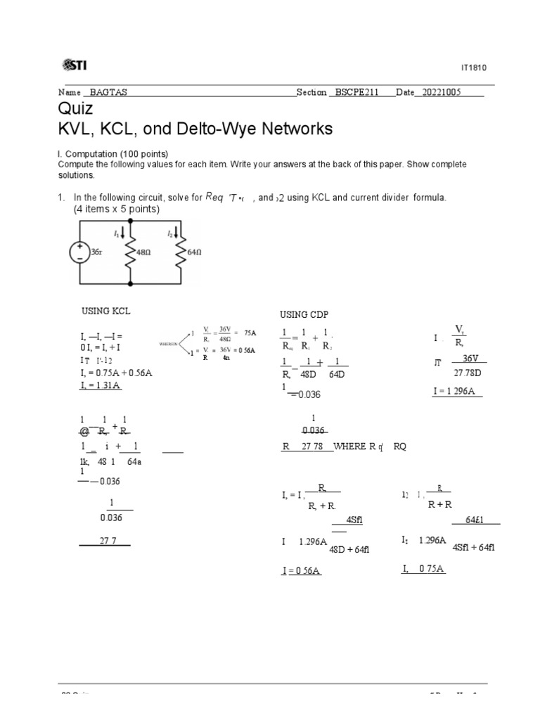 03 eLMS Activity | PDF | Electrical Circuits | Analog Circuits