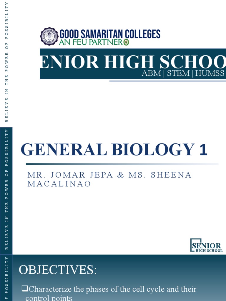 Gen - Biology 1 Week 3 | PDF | Meiosis | Mitosis