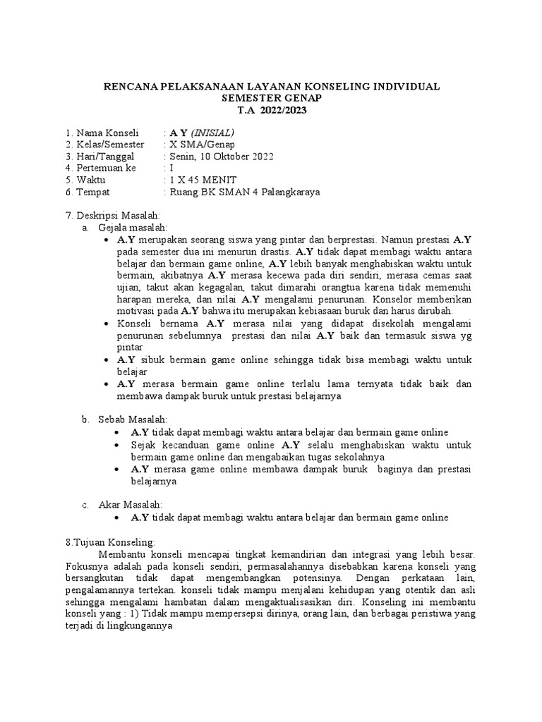 RPL Kon - Individual | PDF