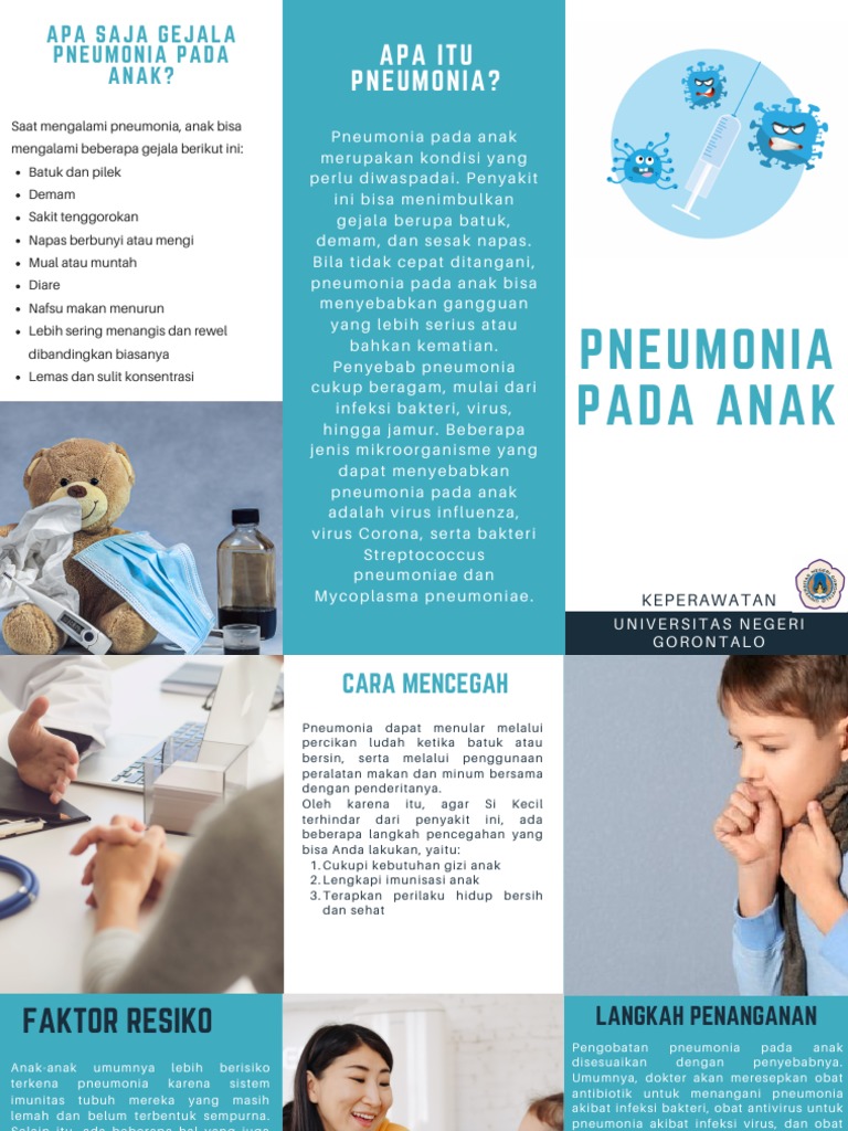 Leaflet Pneumonia Anak | PDF