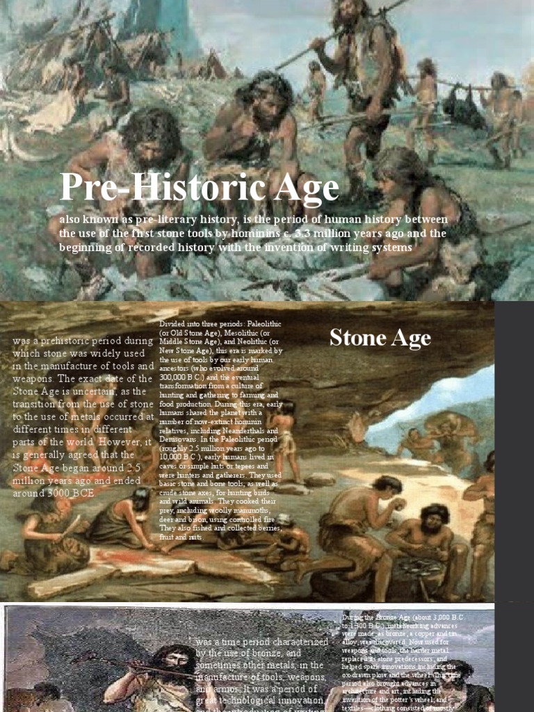 Pre Historic Age | PDF