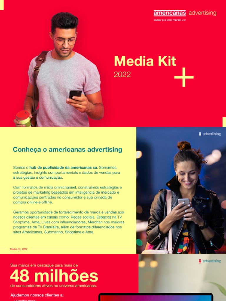 Media Kit 2022 - Americanas Advertising | PDF