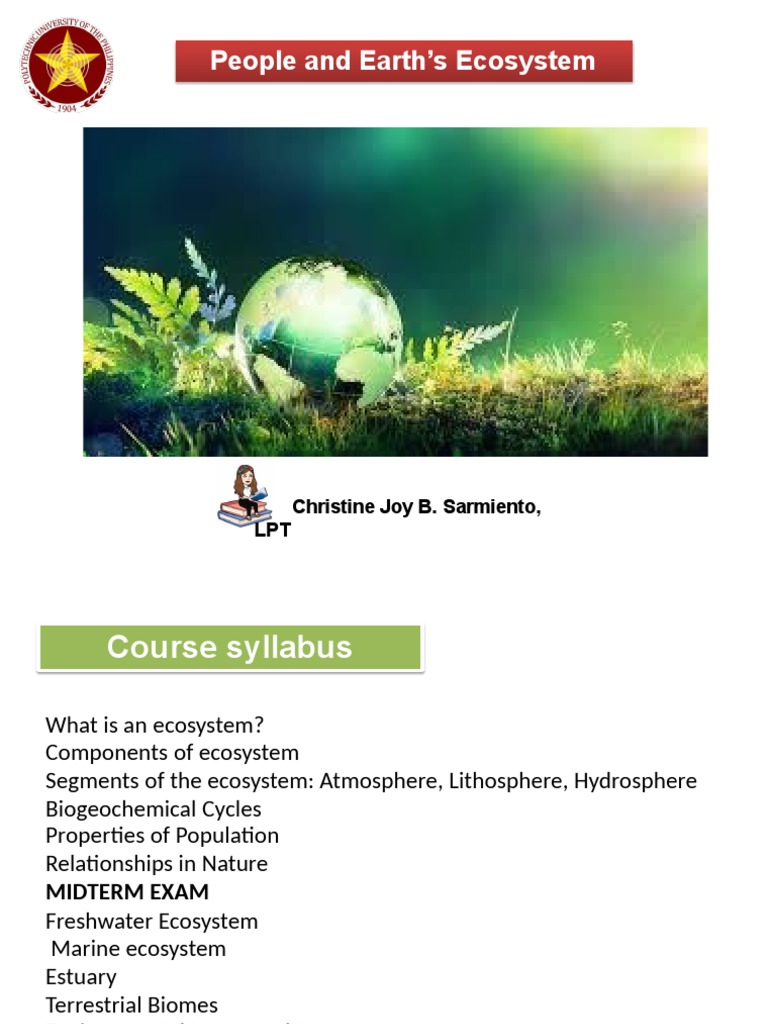 Environmental Science Syllabus | PDF | Food Web | Ecosystem