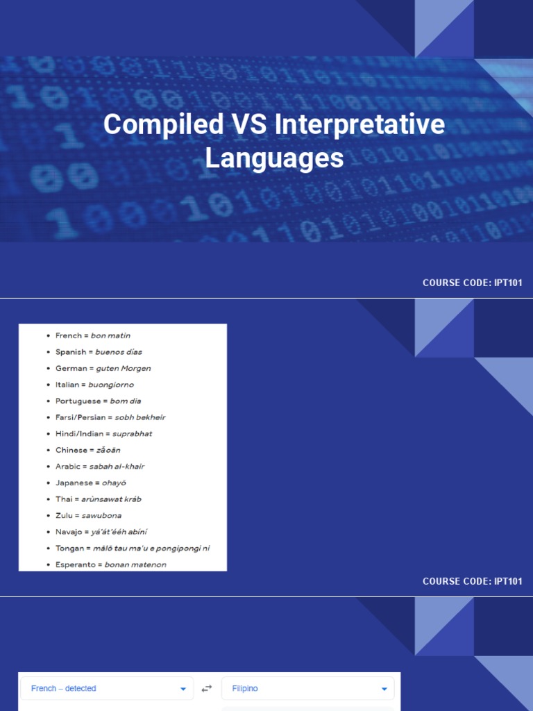 Compiled vs. Interpreted Languages | PDF | Source Code | Compiler