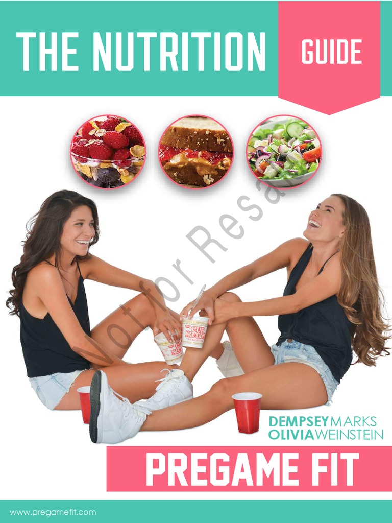 PGF Nutrition Guide | PDF | Drink | Dieting