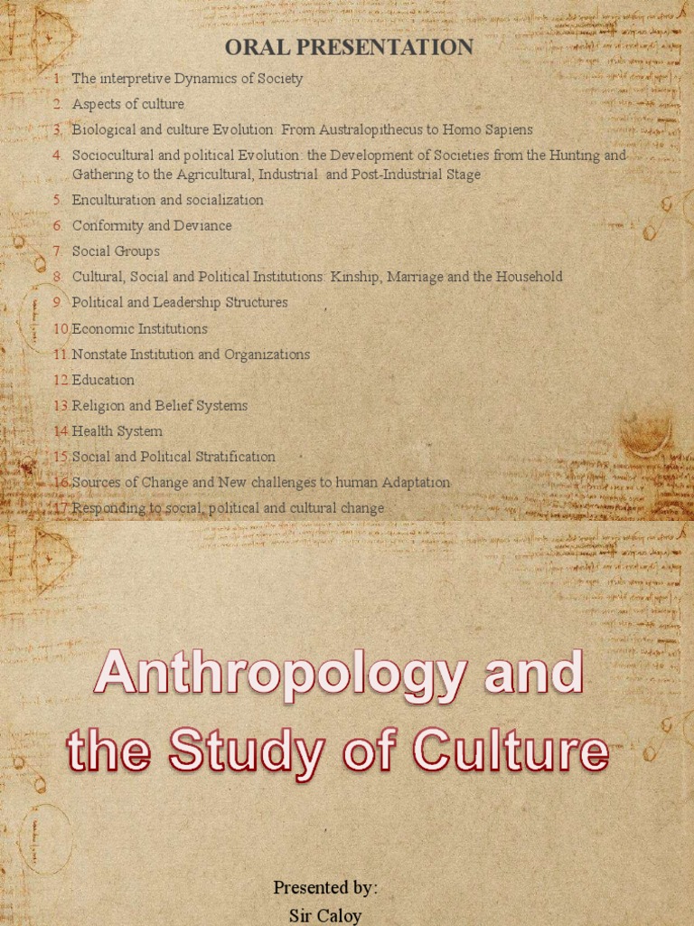 Anthropology: Culture and Society Dynamics | PDF | Anthropology | Human