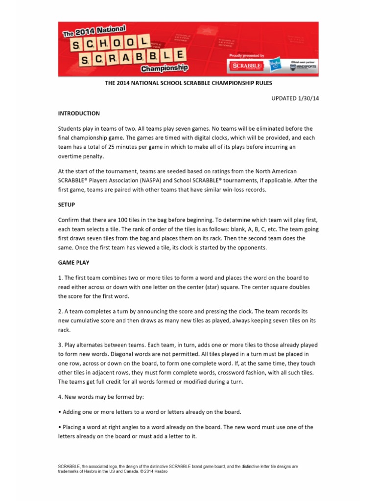 Rules Naspa Tour | PDF