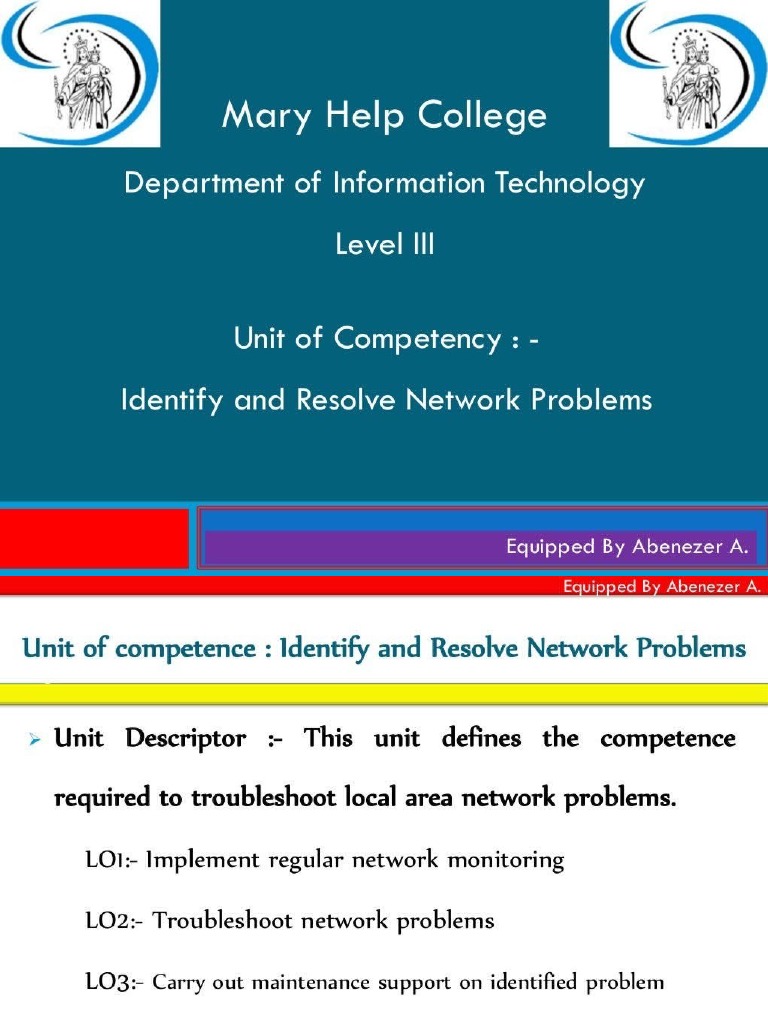 SodaPDF Converted Identify and Resolve Network Problems | PDF SodaPDF Converted Identify and Resolve Network Problems | PDF