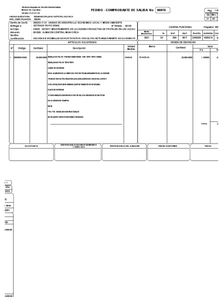 Pecosa Semillas Pdf Business