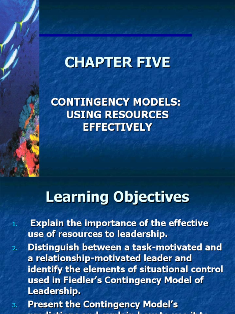 Contingency Models | PDF | Industrial And Organizational Psychology ...