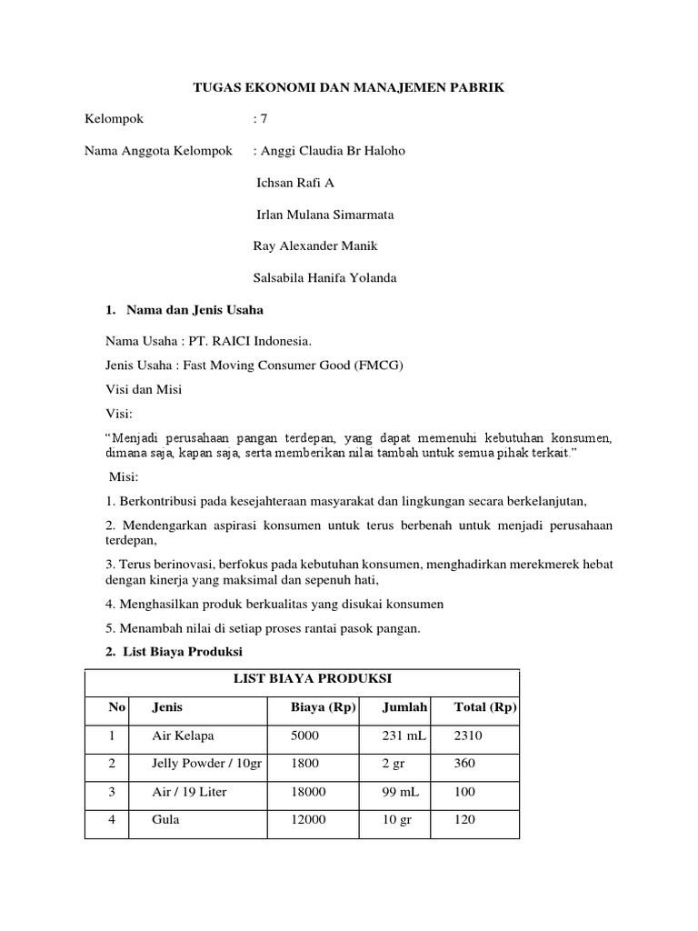 Proyek UTS EMP - RA - Kelompok 7 | PDF | Bisnis