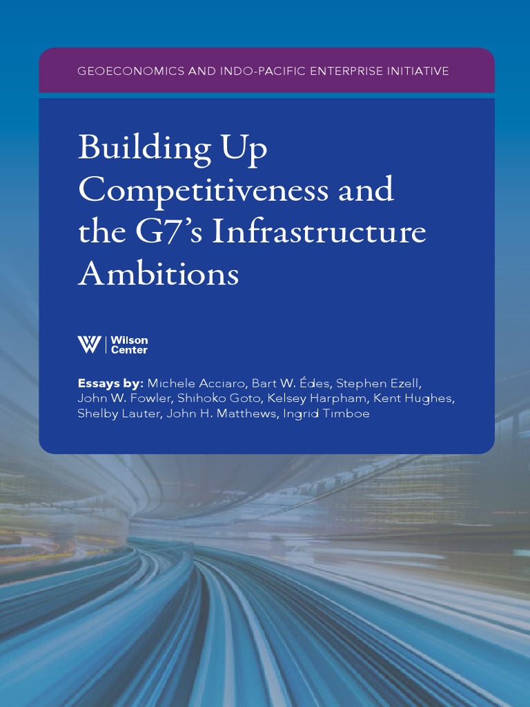 Building Up Competitiveness and The G7's Infrastructure Ambitions | PDF ...