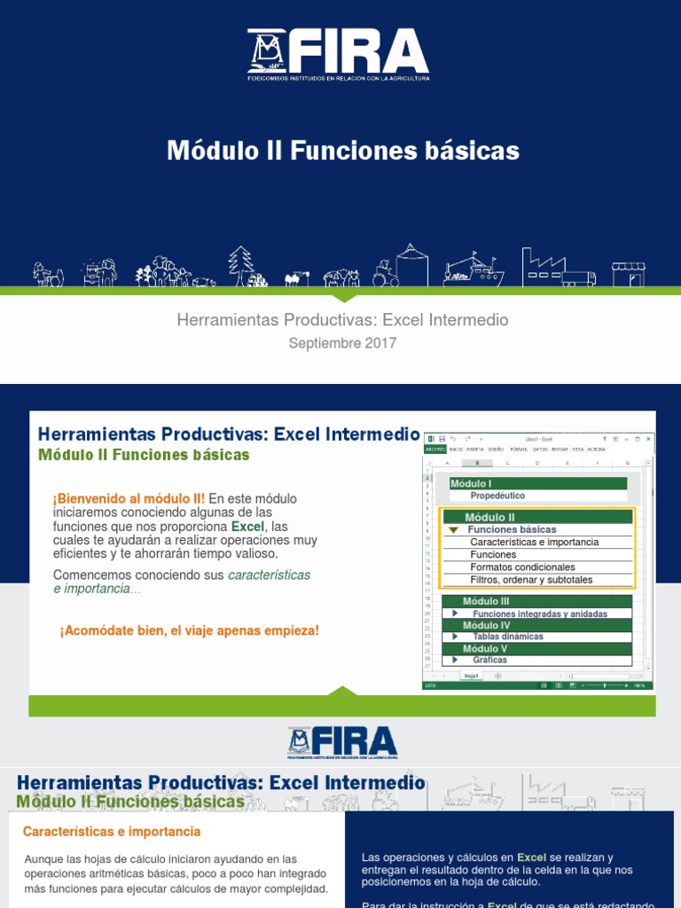 Fórmulas Básicas Excel | PDF | Microsoft Excel | Hoja de cálculo