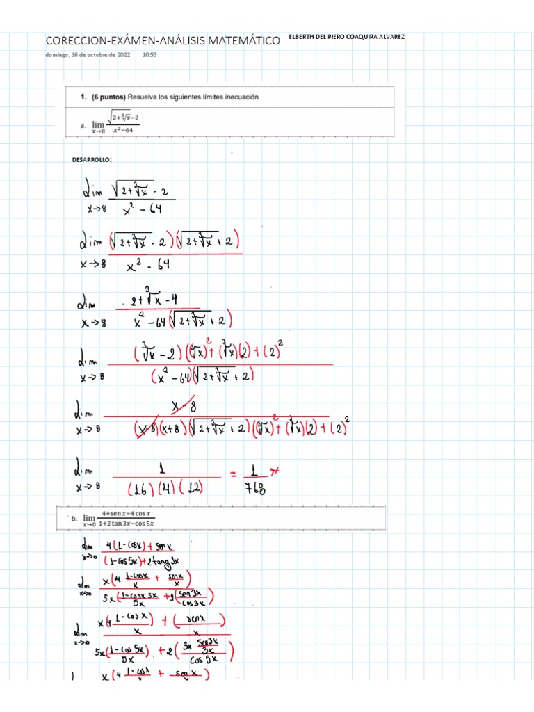 Practica - Matematicas | PDF