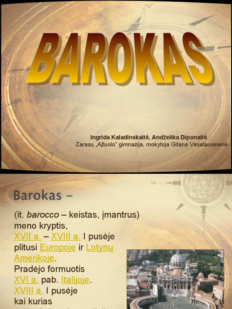 Barokas | PDF