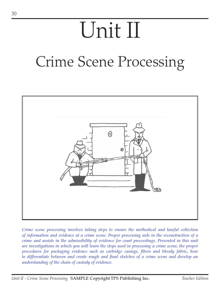 Sample Forensic | PDF | Crime Scene