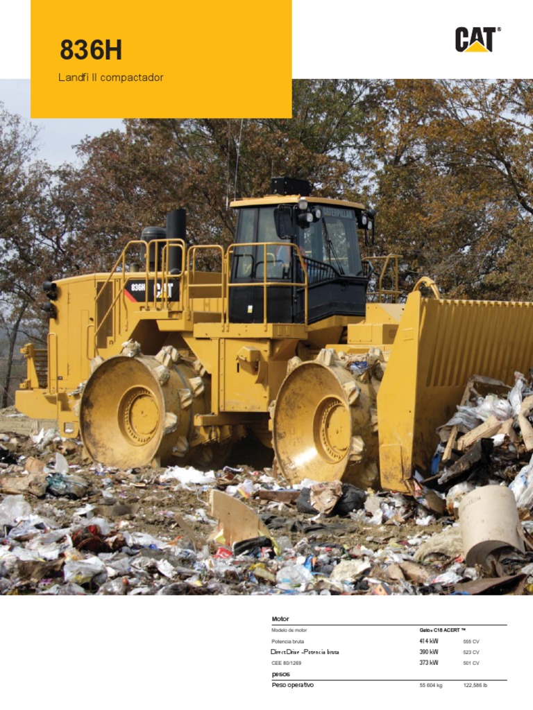 Cat-836h en Es | PDF | Residuos | Vertedero
