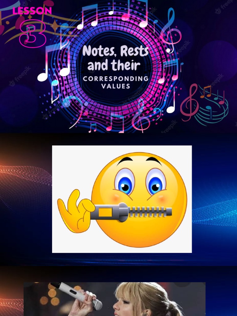 Notes Rests and Their | PDF | Musical Notation | Musicology