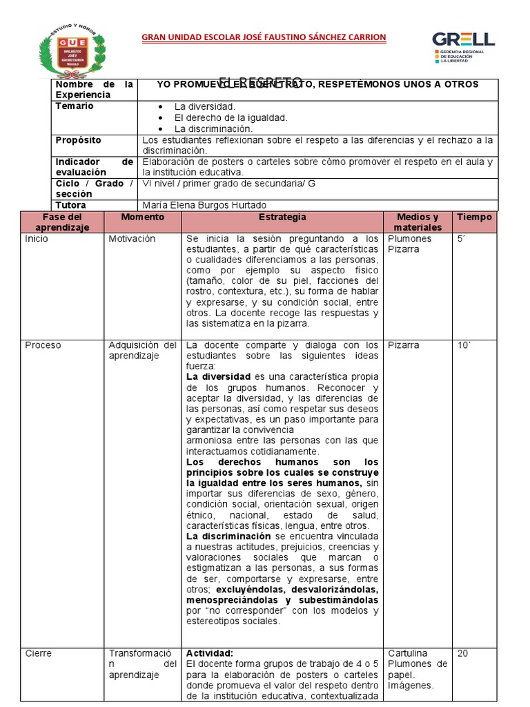 El Repeto | PDF | Discriminación | Aprendizaje