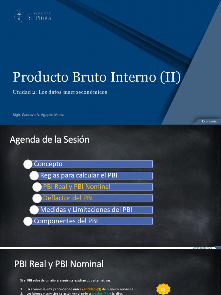 PBI - Parte II | PDF | Producto Interno Bruto | Ciencias económicas