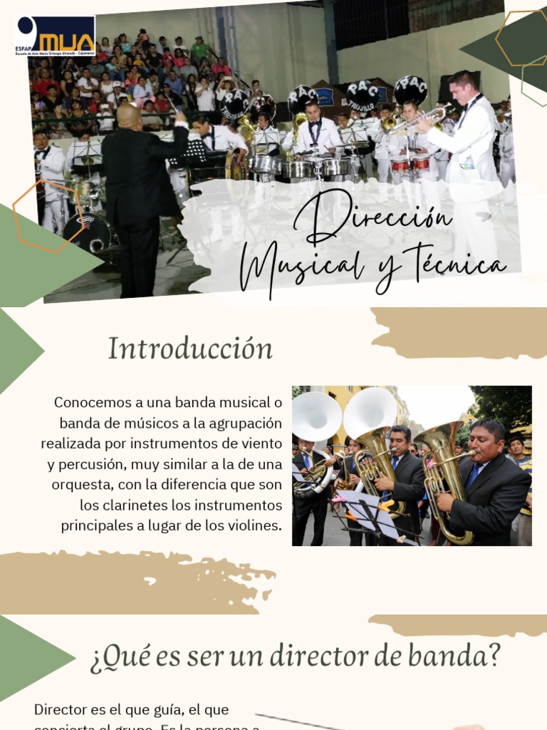 Dirección Musical y Ténica | PDF
