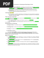 Intro To Crim 1st Semester Reviewer 2018 | PDF | Criminology | Crime ...