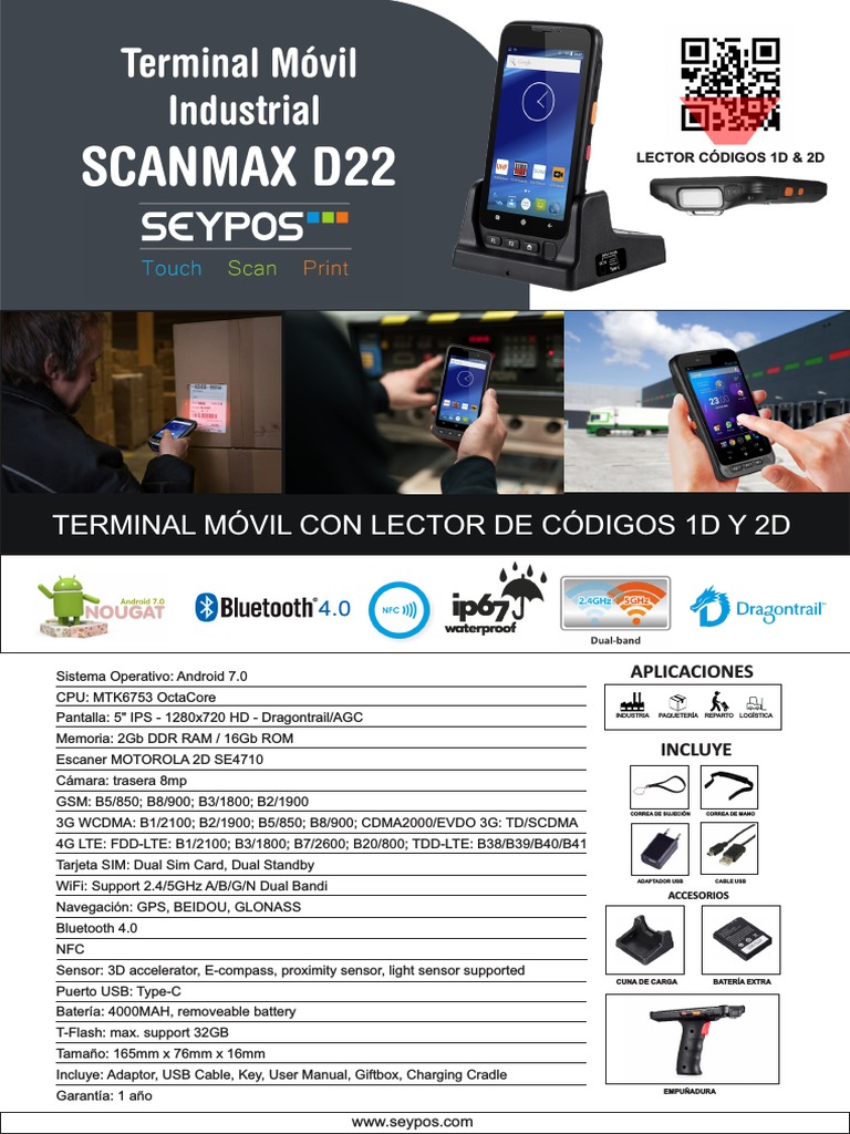 Seypos Scanmax D22 | PDF